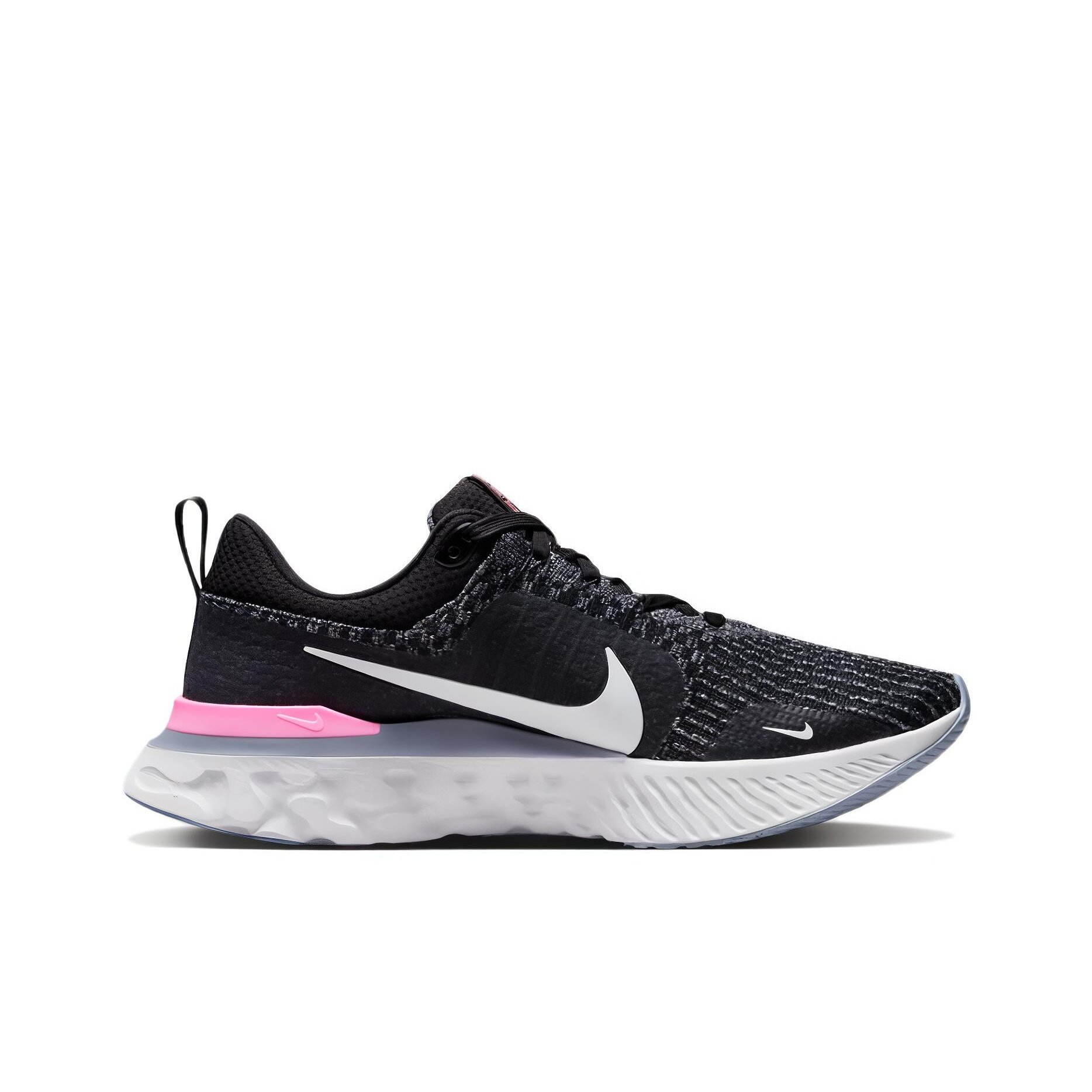 Кеды NIKE React Infinity Run Flyknit 3, размер EU 46 стопа (30CM), черный — фото 1