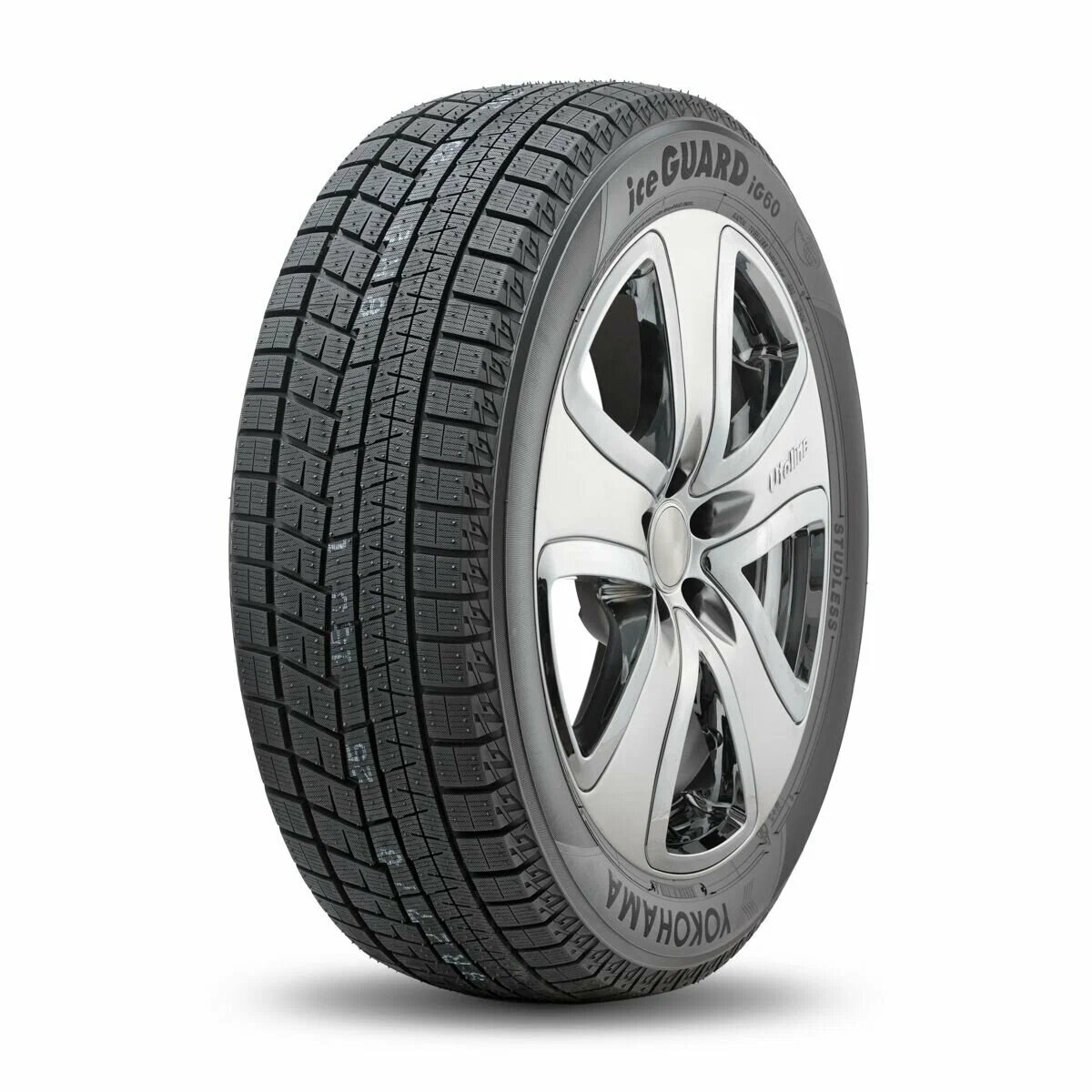 Шина зимняя не шипованная Yokohama Ice Guard IG60 225/45 R18 95Q для легкового автомобиля