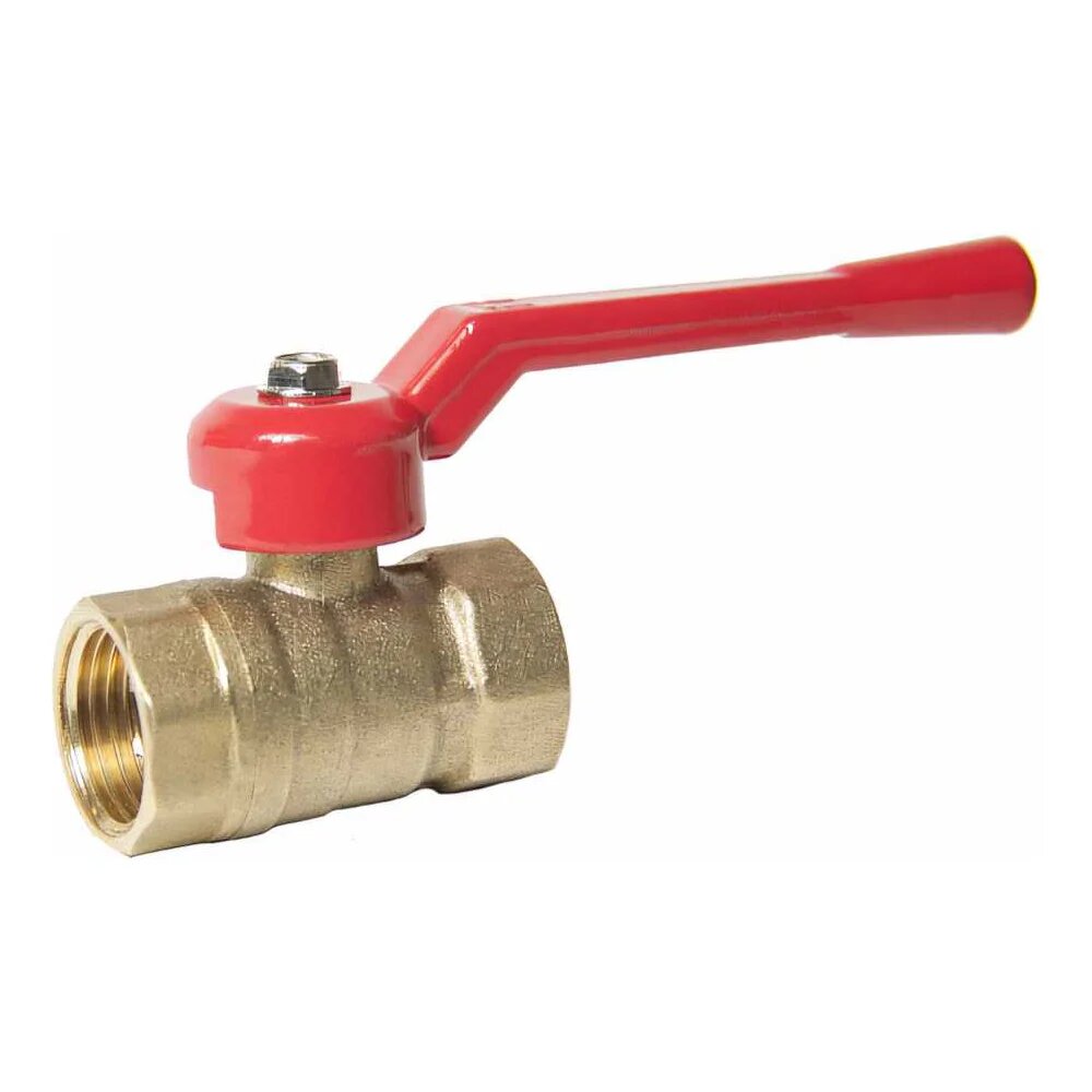 Шаровой кран для воды оптима 3/4" г/г рычаг SOFFH034