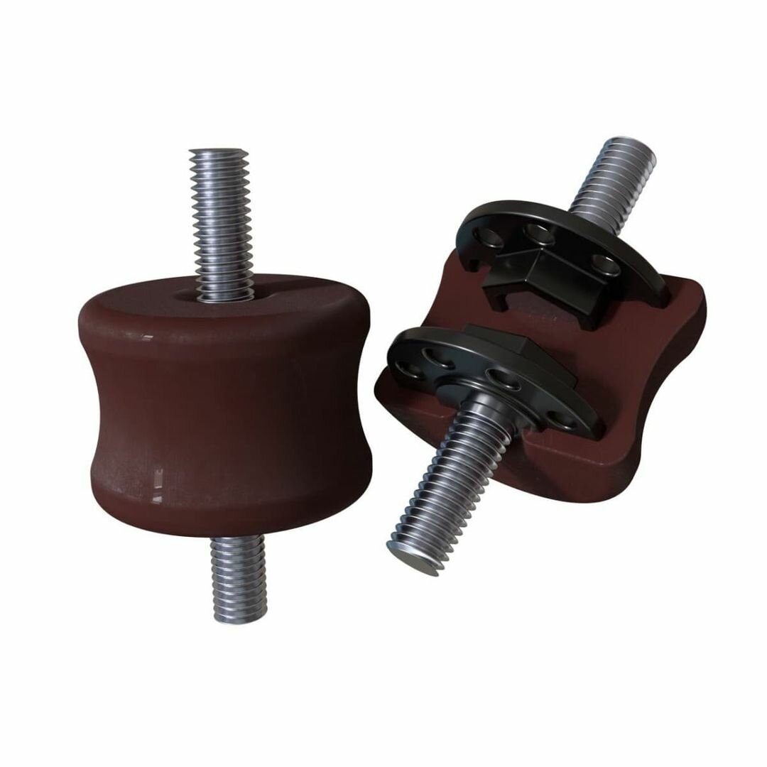 Антивибрационные опоры RF-V120P (4 шт, 60 - 120кг, коричневые)