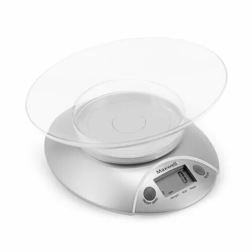 Весы кухонные Maxwell MW-1451, серебристый
