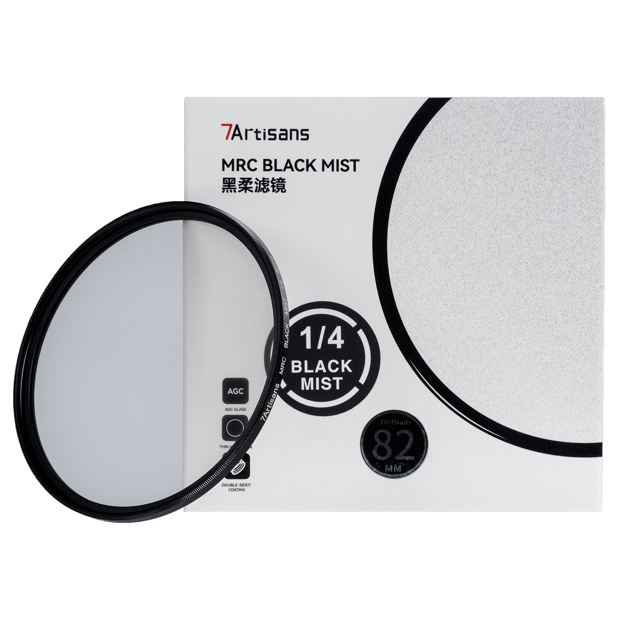 Светофильтр 7Artisans Black Mist 1/4 49mm