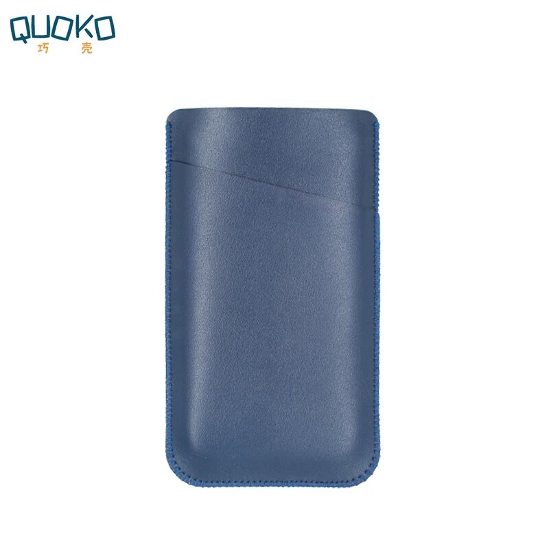 Универсальная сумка для телефона из искусственной кожи с Темно-синий, Matte Blue, 13 Pro Max Small