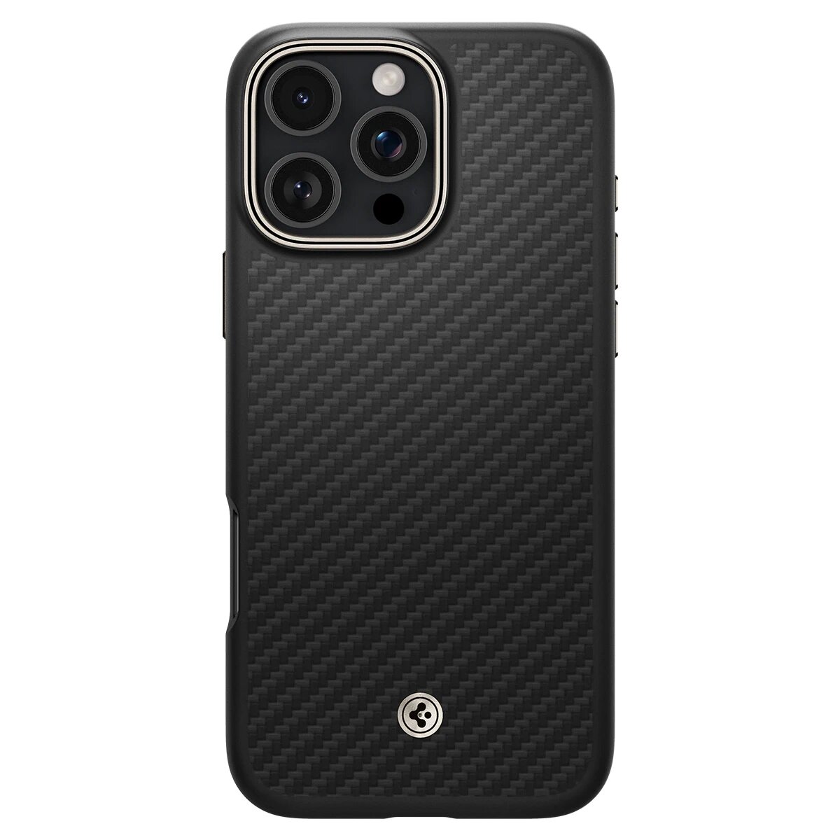 Spigen Enzo для iPhone 16 Pro, Black Natural