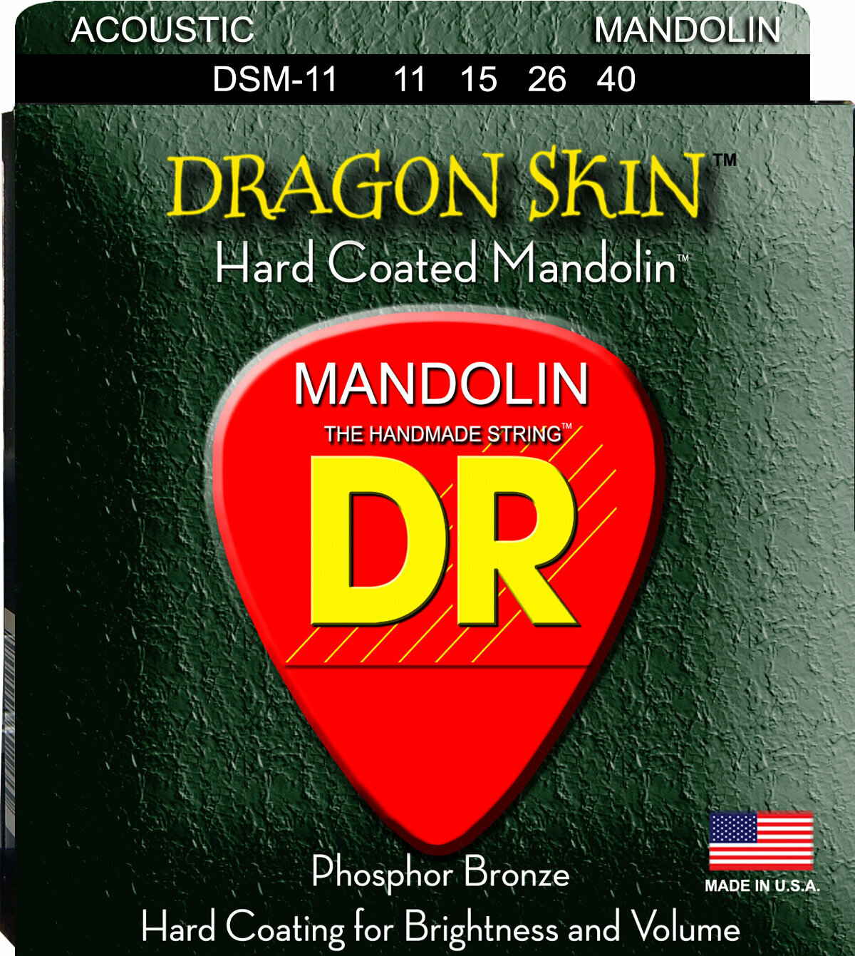 Струны для мандолины DR DSM-11