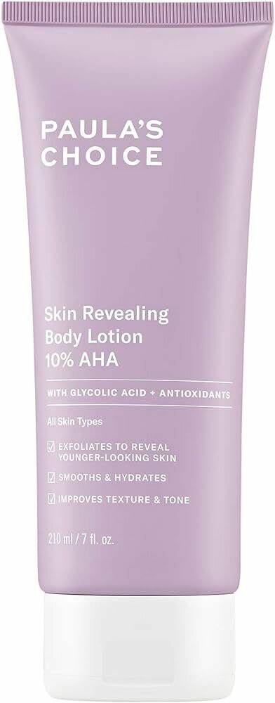 Paulas Choice - Skin Revealing Body Lotion 10% AHA Лосьон для тела с гликолевой кислотой 210 мл