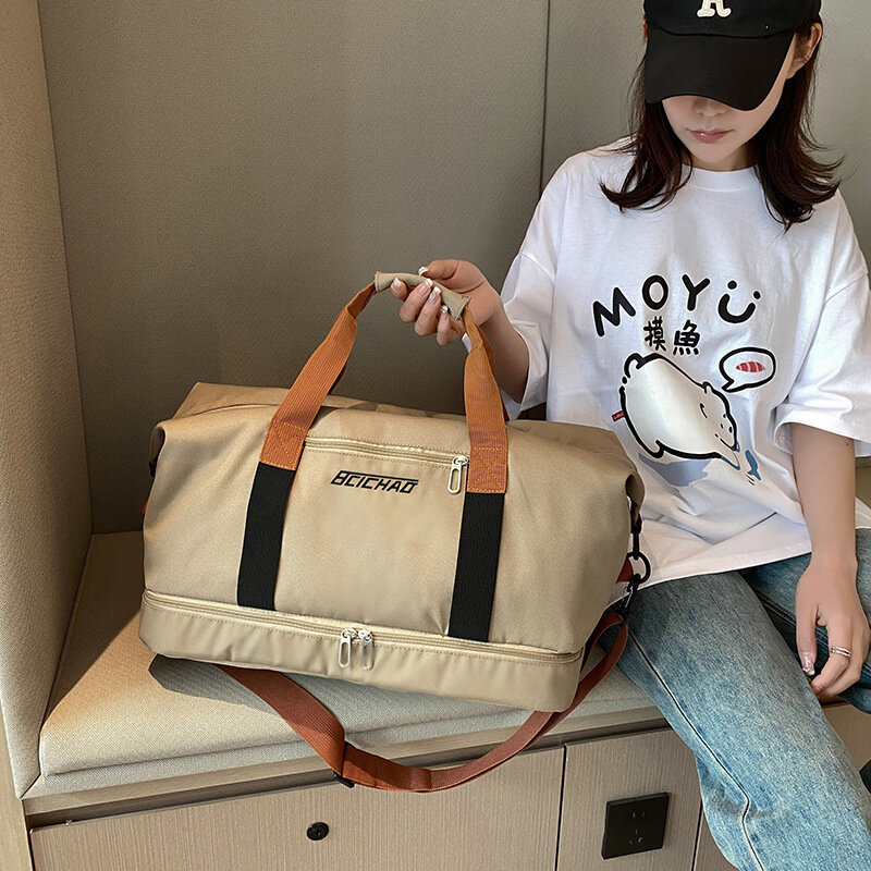 Сумка aosheng, хаки — фото 1