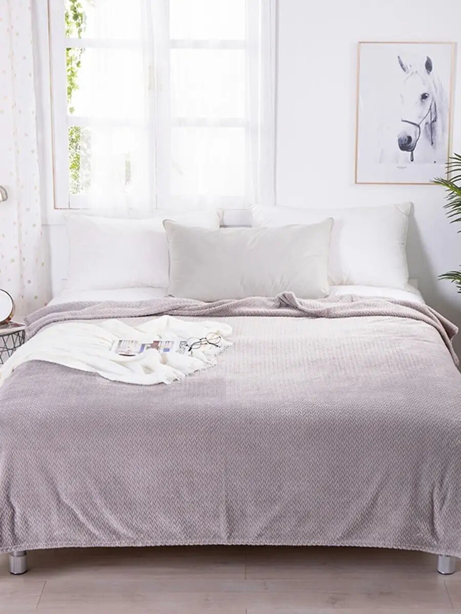 Плед 200х220, покрывало на кровать 200х220