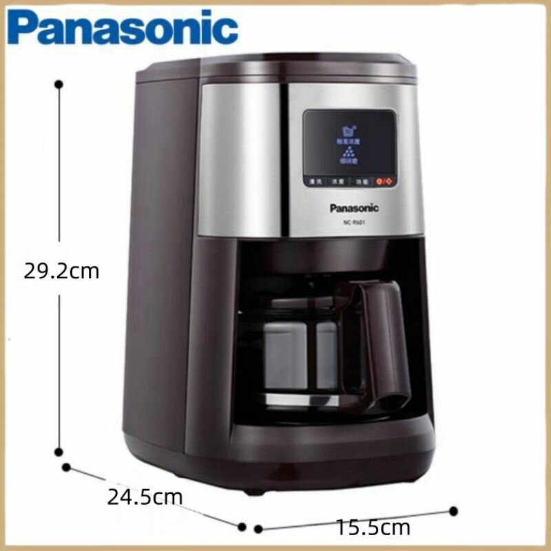 Panasonic NC-R601 кофеварка, Автоматическое шлифование , коричневый