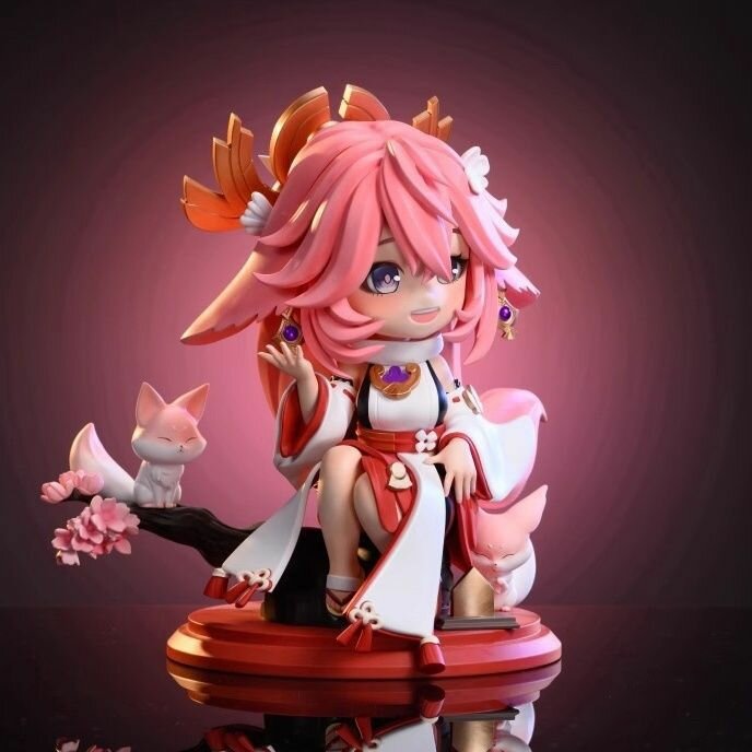 Аниме фигурка Genshin Impact "Yae Miko" 16см