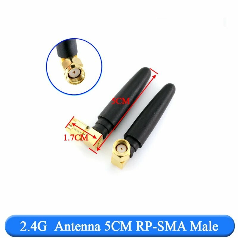Javino 2.4Ghz 3dbi WIFI Антенна SMA 2 Pcs, 2.4G RP Sma Male
