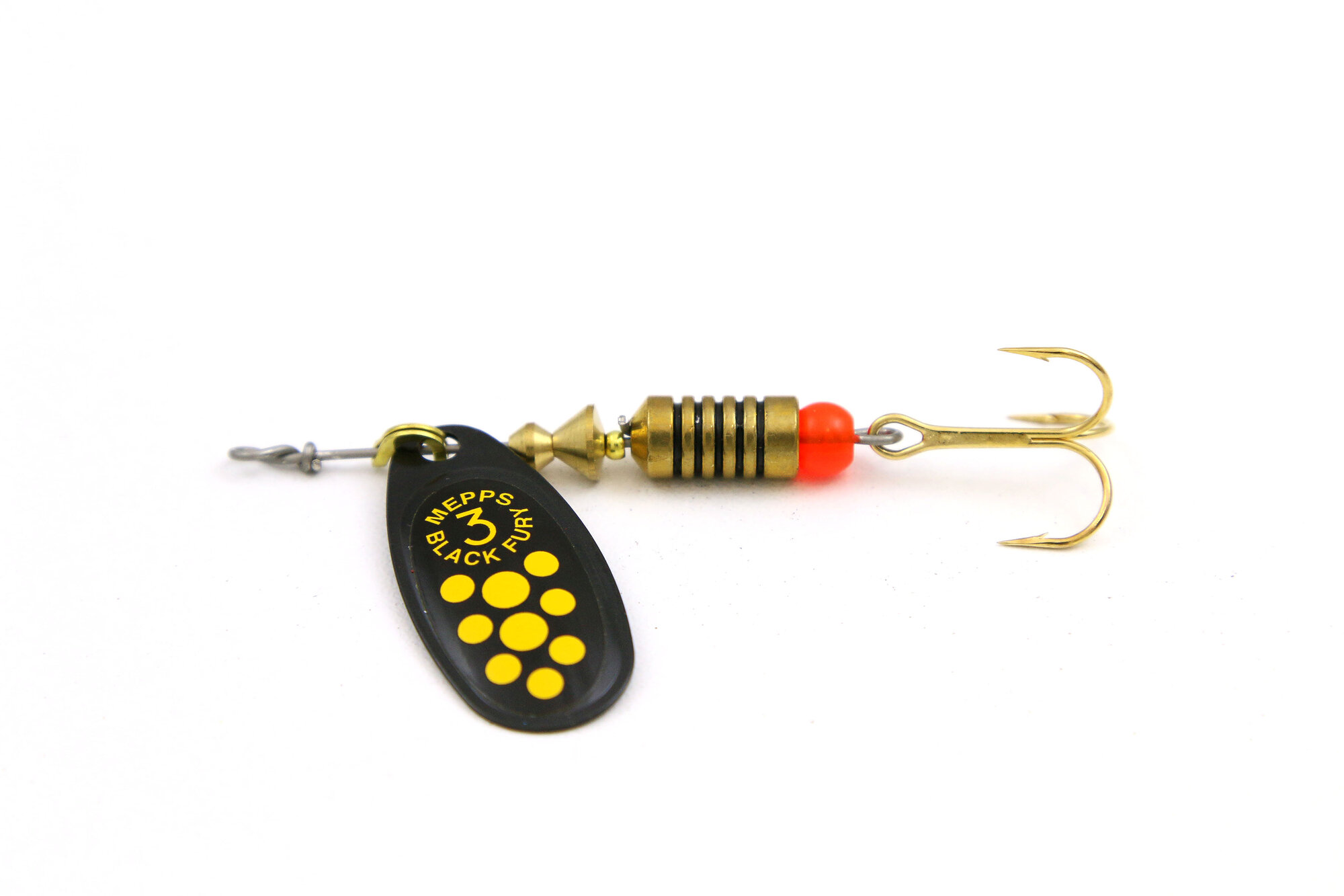 Блесна вращающаяся MEPPS Black Fury 6.5г №3 #Bl yel