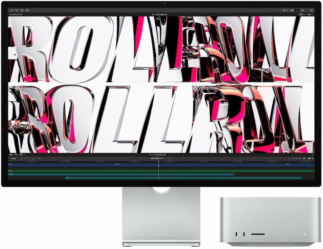 Системный блок Apple Mac Studio M1 Ultra 20C CPU, 48C GPU/64Gb/1Tb (MJMW3) 2022