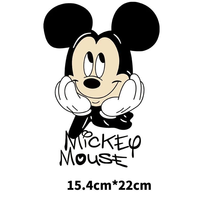Нашивки Disney с Микки Маусом, Винни, тигром Черный, TH3540-5