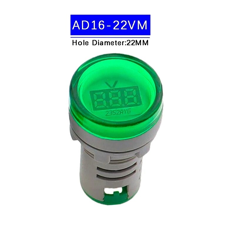 KEOLEA Цифровой вольтметр амперметр Green