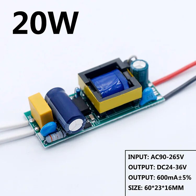 Трансформатор освещения DT&ZM 10-50 Вт 24-36 В 20W 600mA