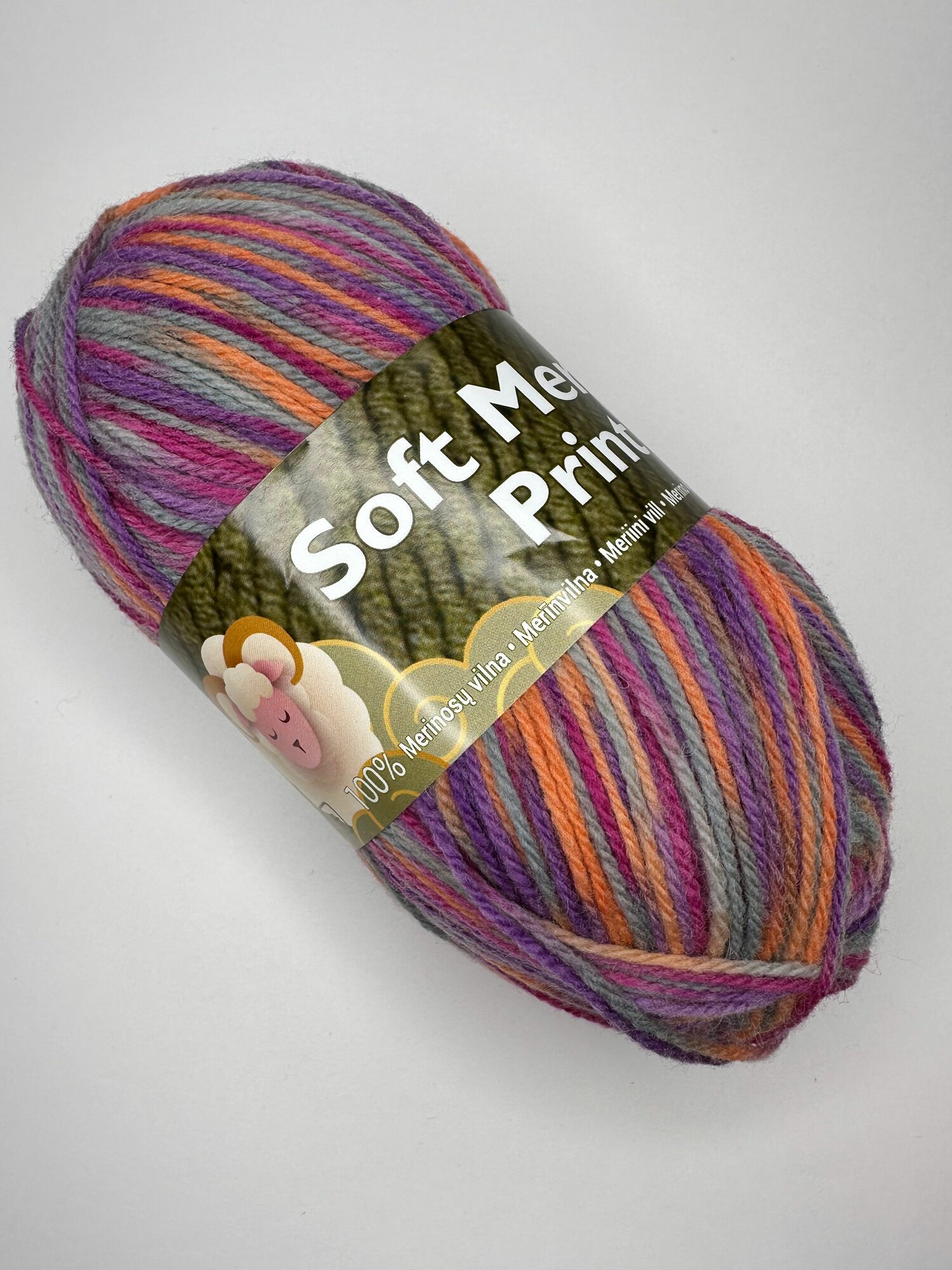 Пряжа для вязания шерсть мериноса