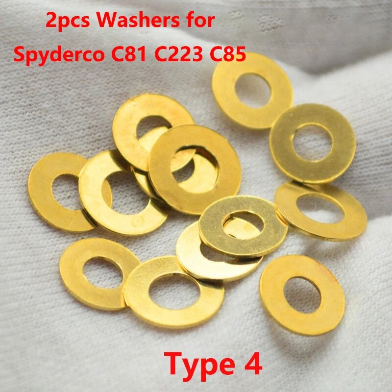 Латунные шайбы для ножей Spyderco 2 шт. 2pcs for Type 4