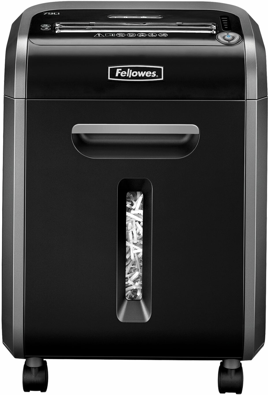 Уничтожитель (шредер) FELLOWES 79Ci, 3-5 чел, 4 ур. секр, фрагменты 4х38мм, 14листов, 23л, FS-46790
