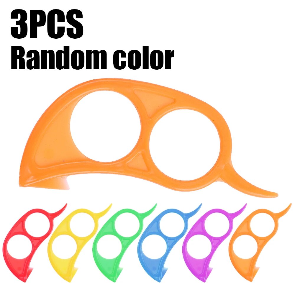 Овощечистка для цитрусовых, 3шт, Random Color