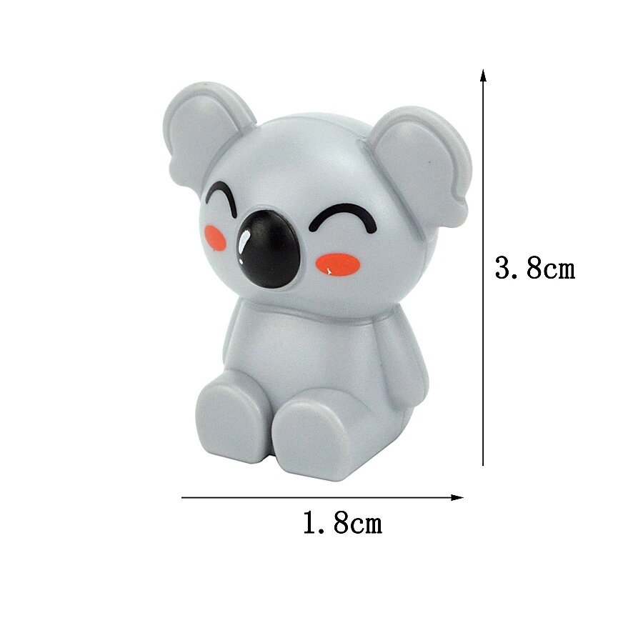 LEDUO Большие строительные блоки пластик набор животных для взрослых Белый, koala