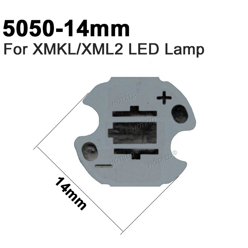 Светодиодная плата HotRed 5050-14mm, 10 pcs