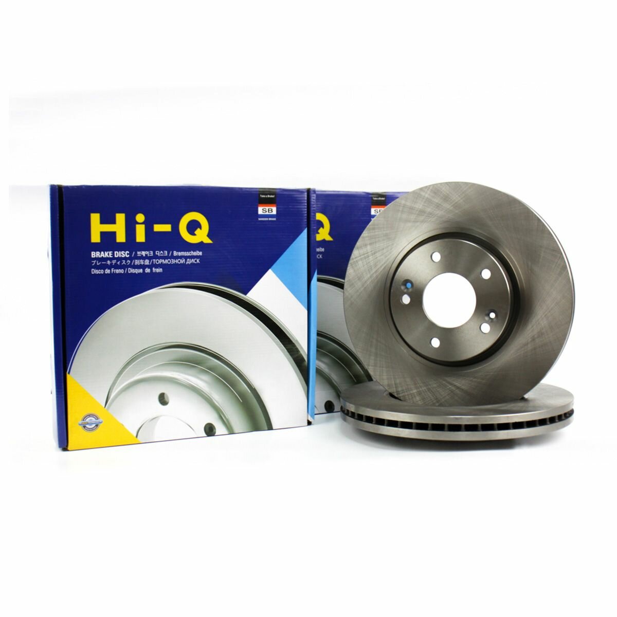 HI-Q Диски тормозные передние ( 2 шт.) Kia Soul 2, Ceed / Hyundai I30 Elantra; 517122L500