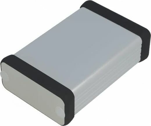 Корпус HAMMOND HM-1455C801 Корпус: с панелью 1455 Х: 54мм Y: 80мм Z: 23мм алюминий серый 1шт