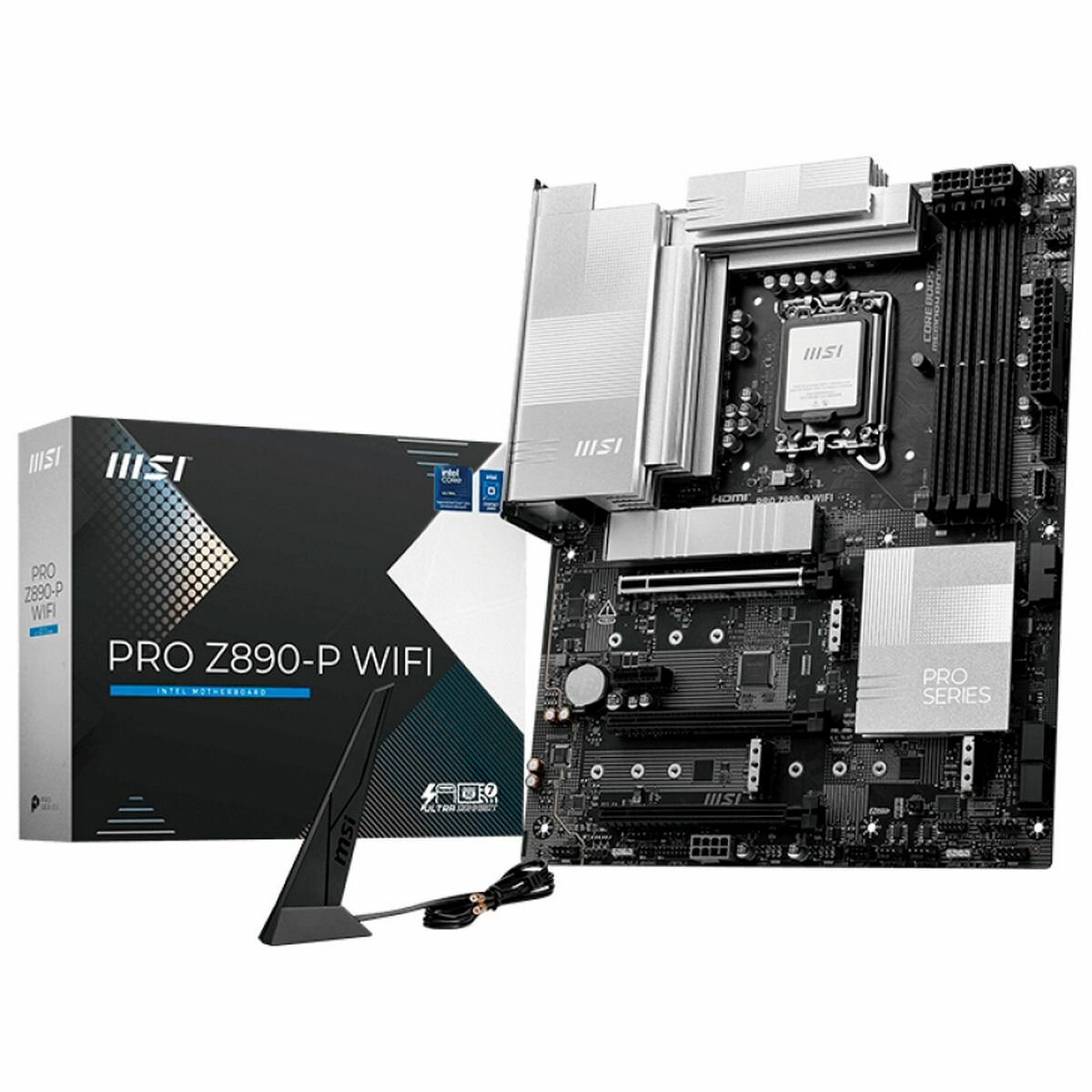 Материнская плата MSI PRO Z890-P WIFI, LGA1851, Intel Z890, ATX, RTL (PRO Z890-P WIFI)