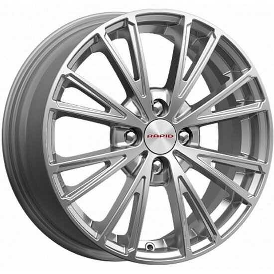 Диск K&k Меандр 6x15/4x100 D54.1 ET46 дарк платинум