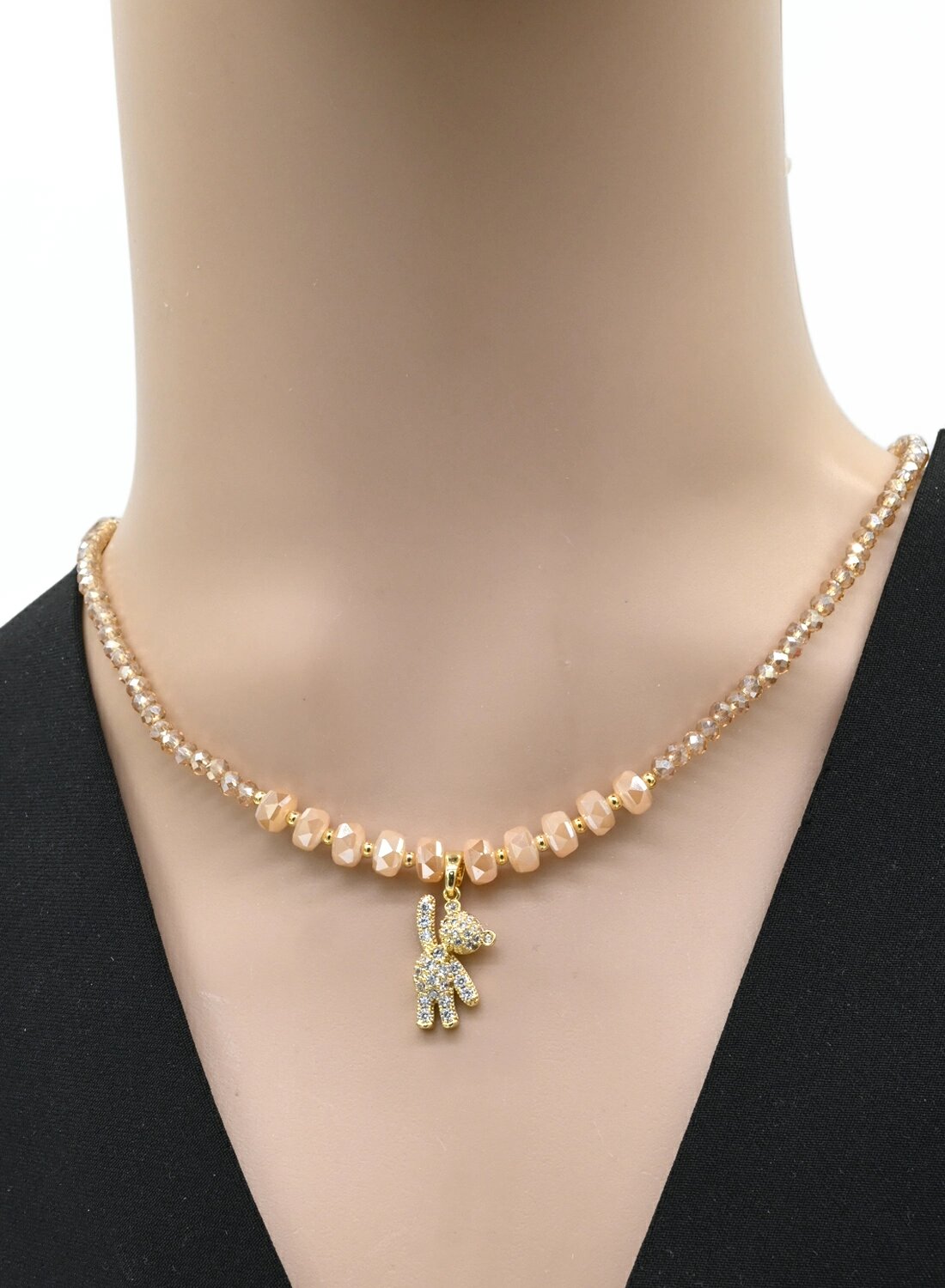 Чокер, циркон