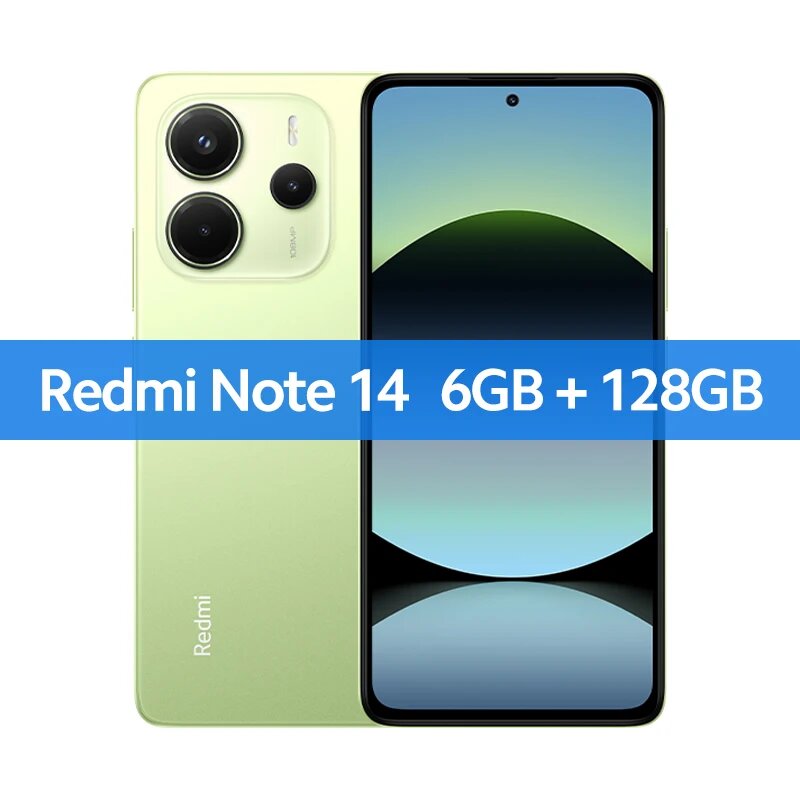 Смартфон Xiaomi Redmi Note 14, 6/128ГБ, global