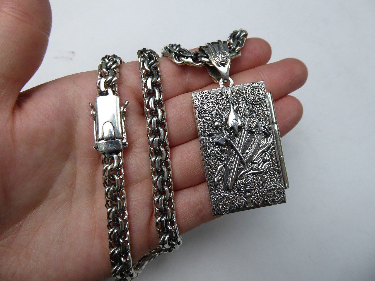 Цепь серебро, 925 проба