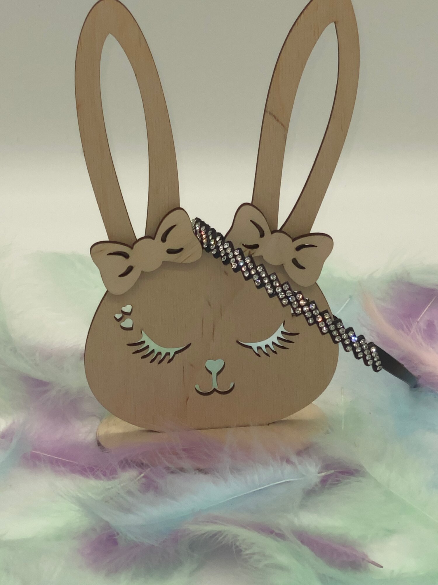 Ободок со стразами. Узкий ободок зиг заг