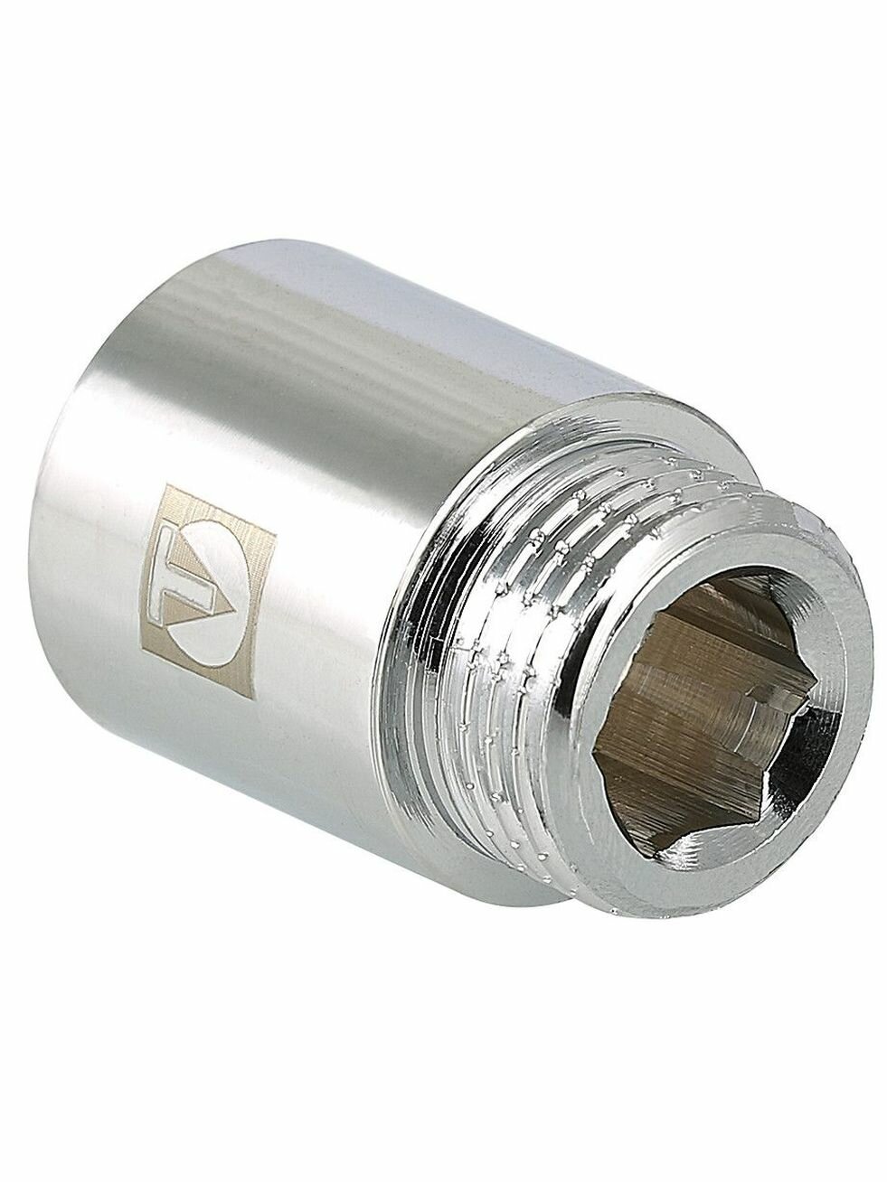 Удлинитель VALTEC 1/2"-40 мм. хром VTr.198. C.0440