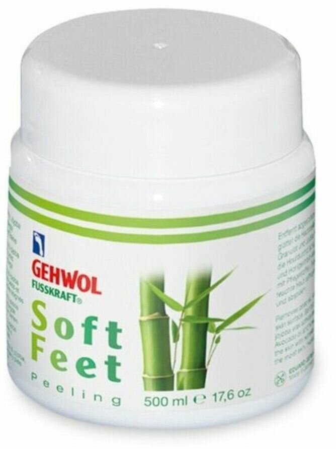 Пилинг для ног Soft Feet Бамбук и Жожоба регенирирующий, 500 мл