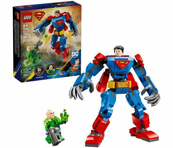 Конструктор LEGO Super Heroes 76302 Броня Супермена против Лекса Лютора (Lego 76302)