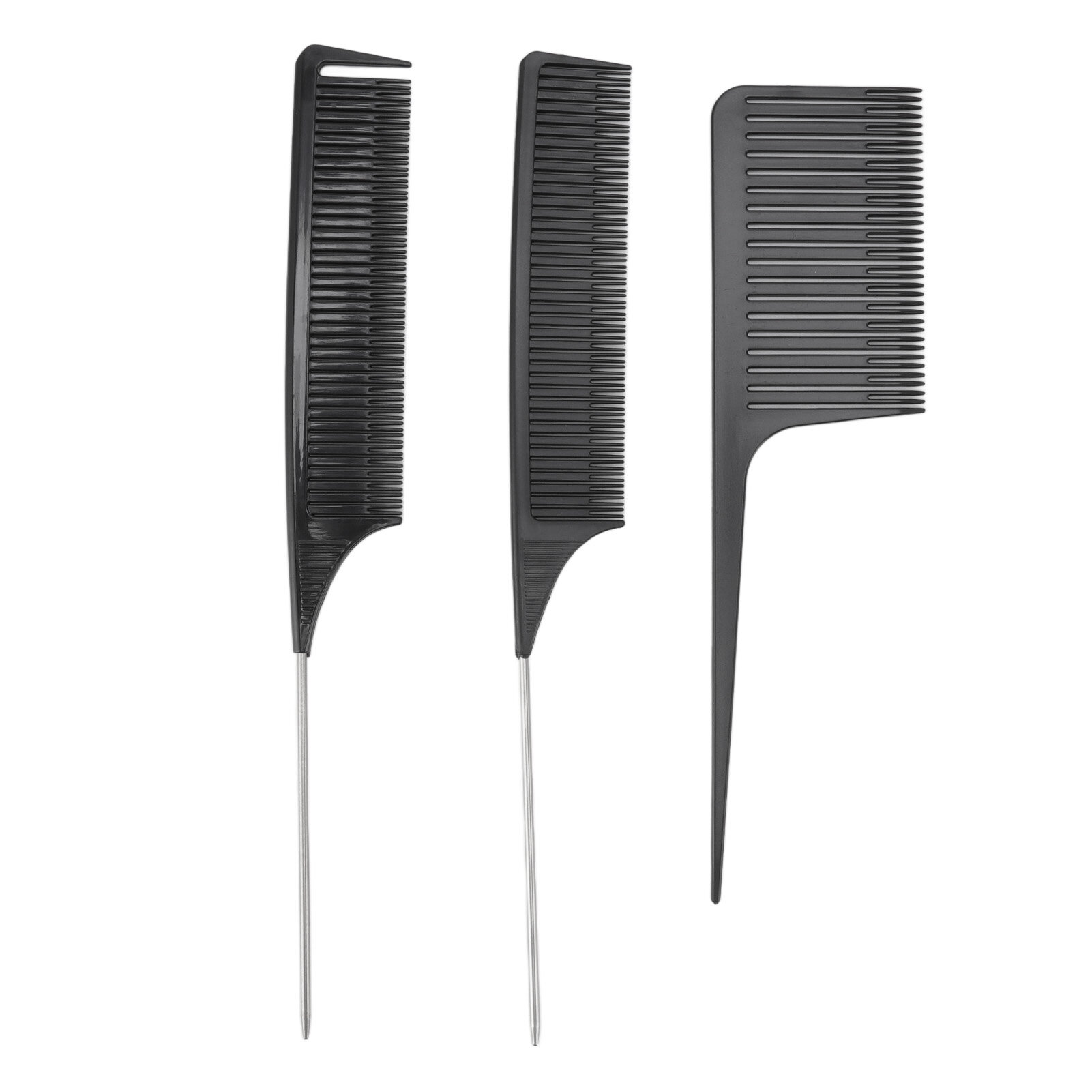 Набор из 3 расчесок для мелирования, расческа с острым хвостом для окрашивания волос, укладки волос, инструмент для пробора
