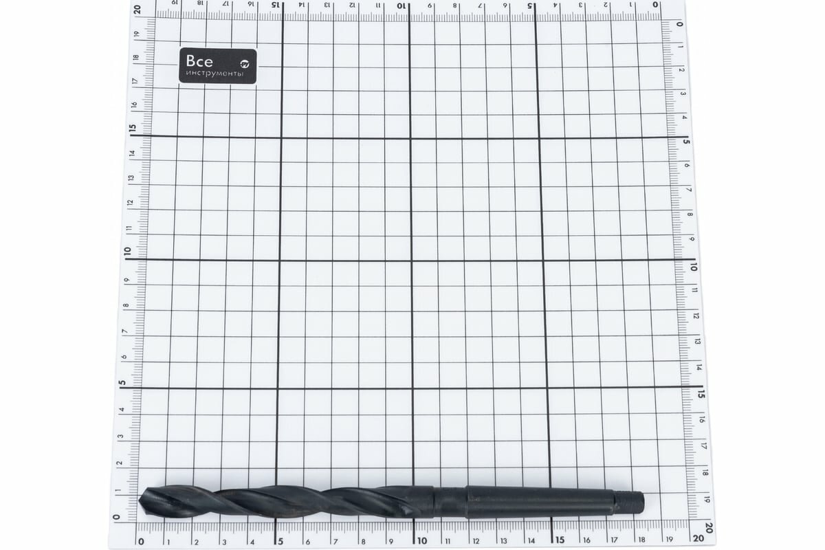 Сверло по металлу 12x182x101 мм Туламаш 59059 КМ1 Р6М5 для точной обработки стали