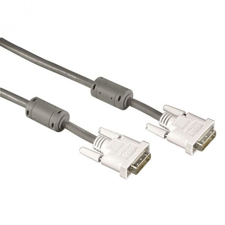 Кабель Hama 00045077 DVI-D Dual Link (m) DVI-D Dual Link (m) 1.8м феррит. кольца