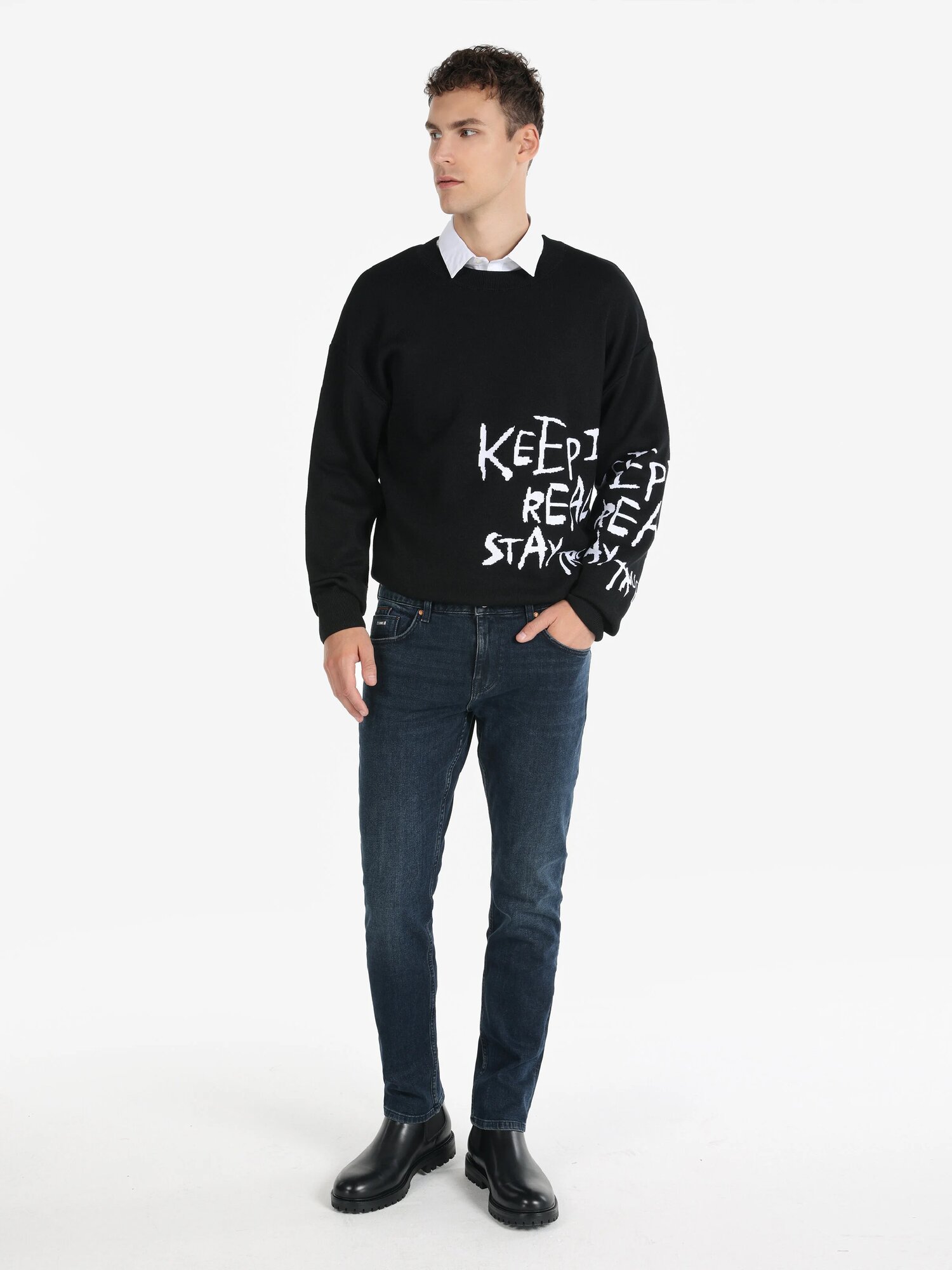 Джинсы зауженные 044 KARL 044 KARL Straight Fit 