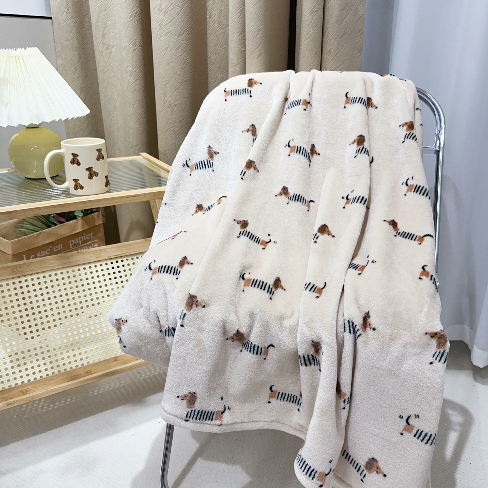 Плед с пандой, плед для дивана, плед для офисного сна, плед для кондиционера, утолщенный плед для сна, покрывало, плед двойного назначения