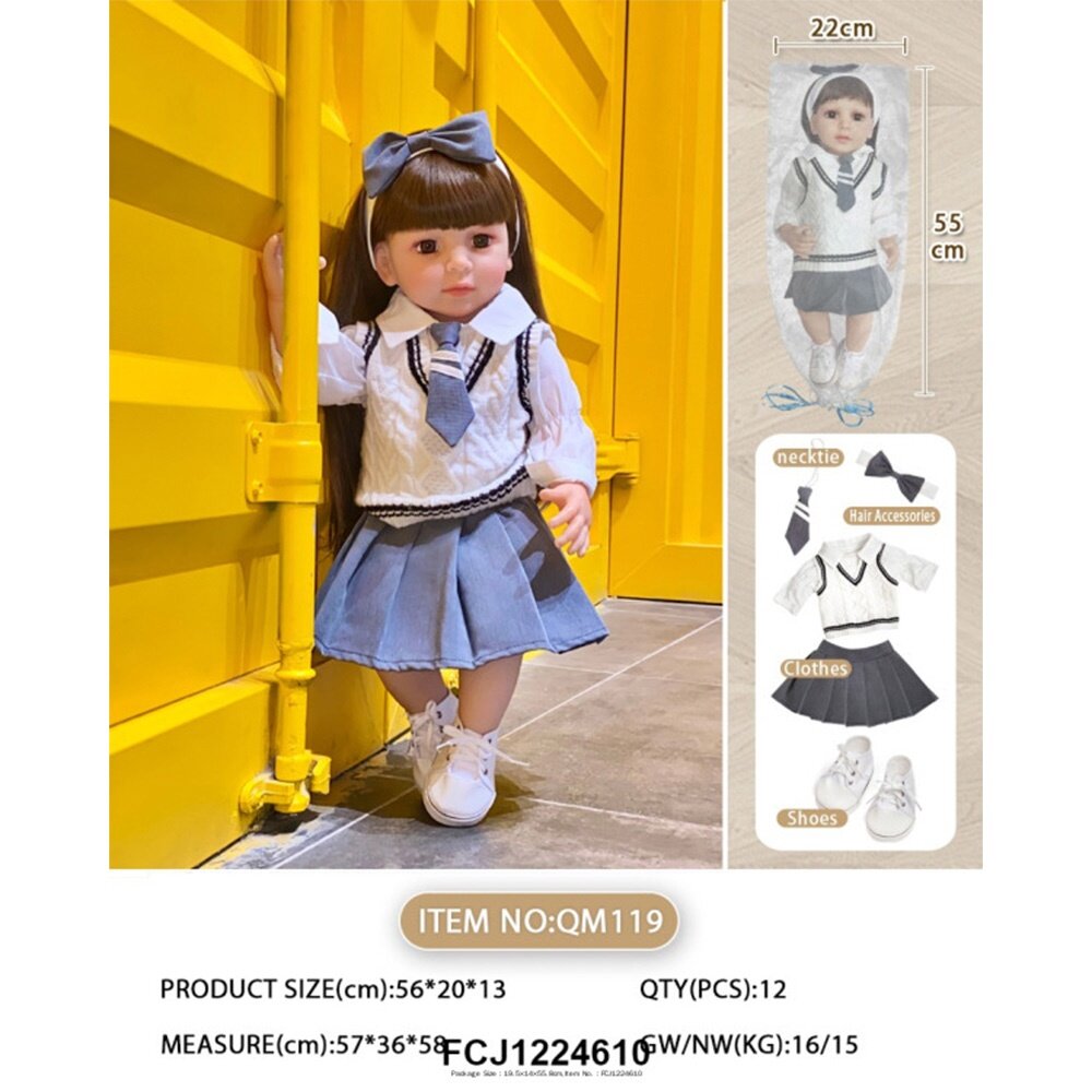 Кукла Китайская игрушка1 "Маргарита", классическая, в коробке (FCJ1224610)