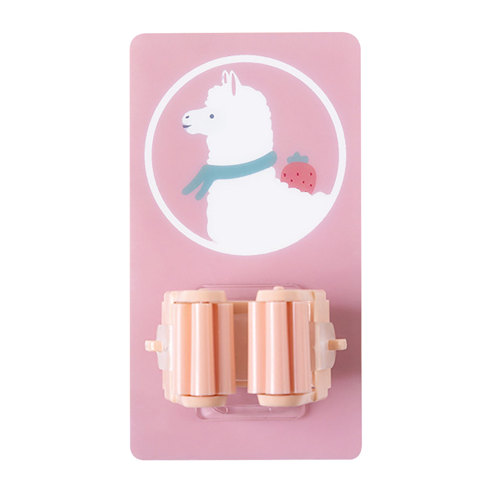 Настенный держатель для швабры с высокой адсорбционной способностью, водонепроницаемый роликовый дизайн, стойка для метлы для ванной комнаты, кухни, туалета, альпака