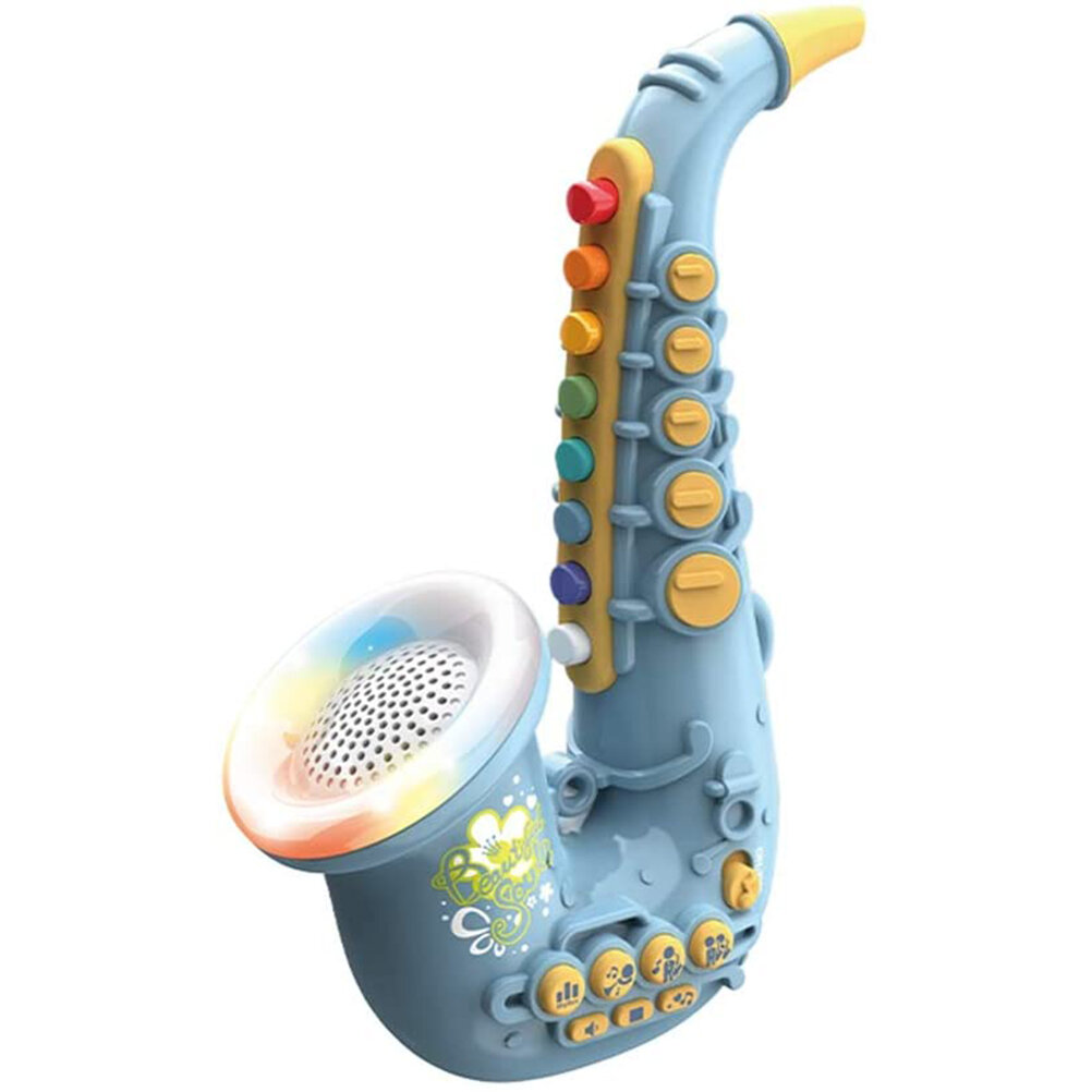 Детские игрушки-саксофон, музыкальный инструмент, ранняя развивающая музыкальная игрушка для ребенка, подарок на день рождения, Рождественский подарок