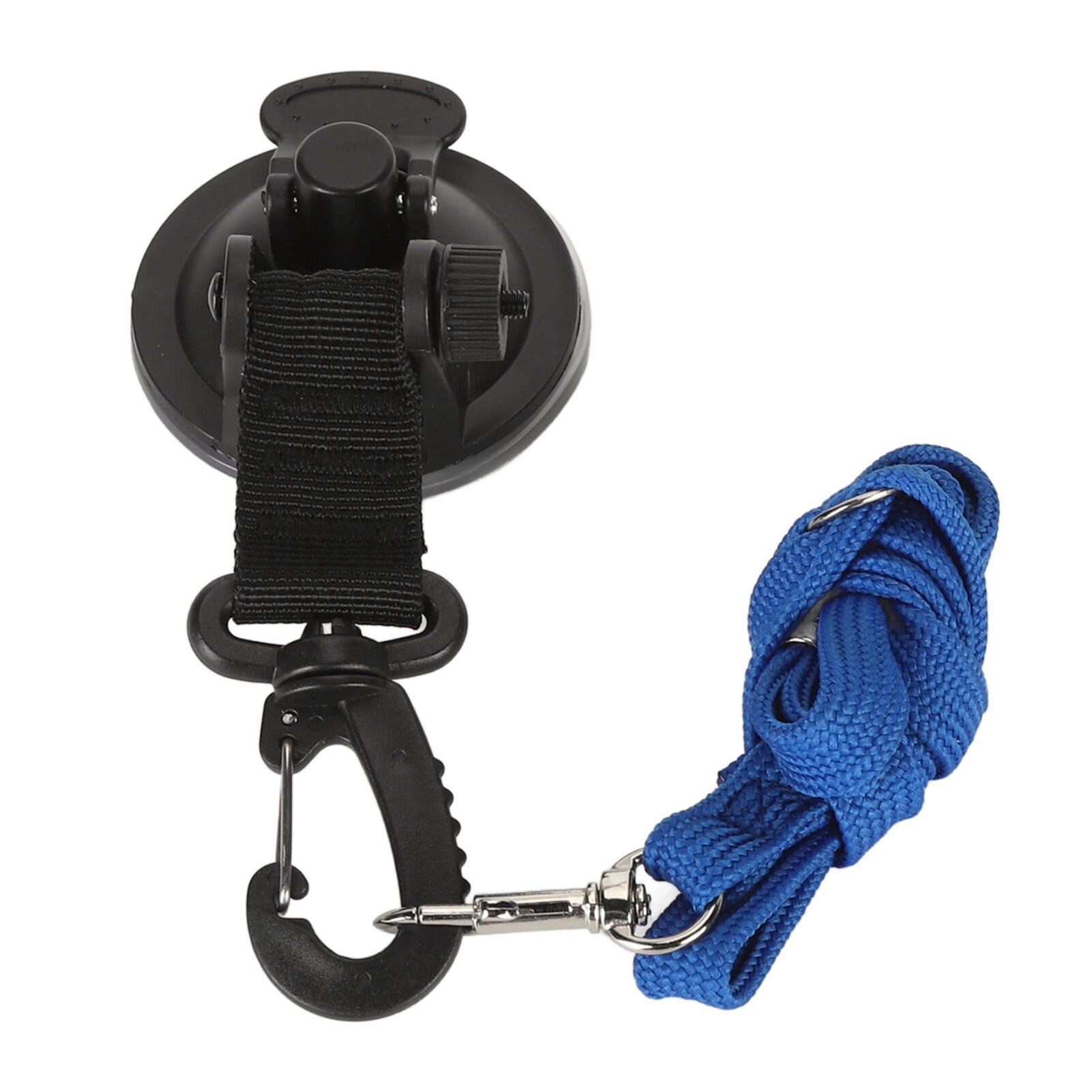 Привязь для купания домашних животных Регулируемый поводок для купания собаки с присоской для ухода за щенками и кошками в душе Синий S (6,5 см / 2,6 дюйма на присоске)