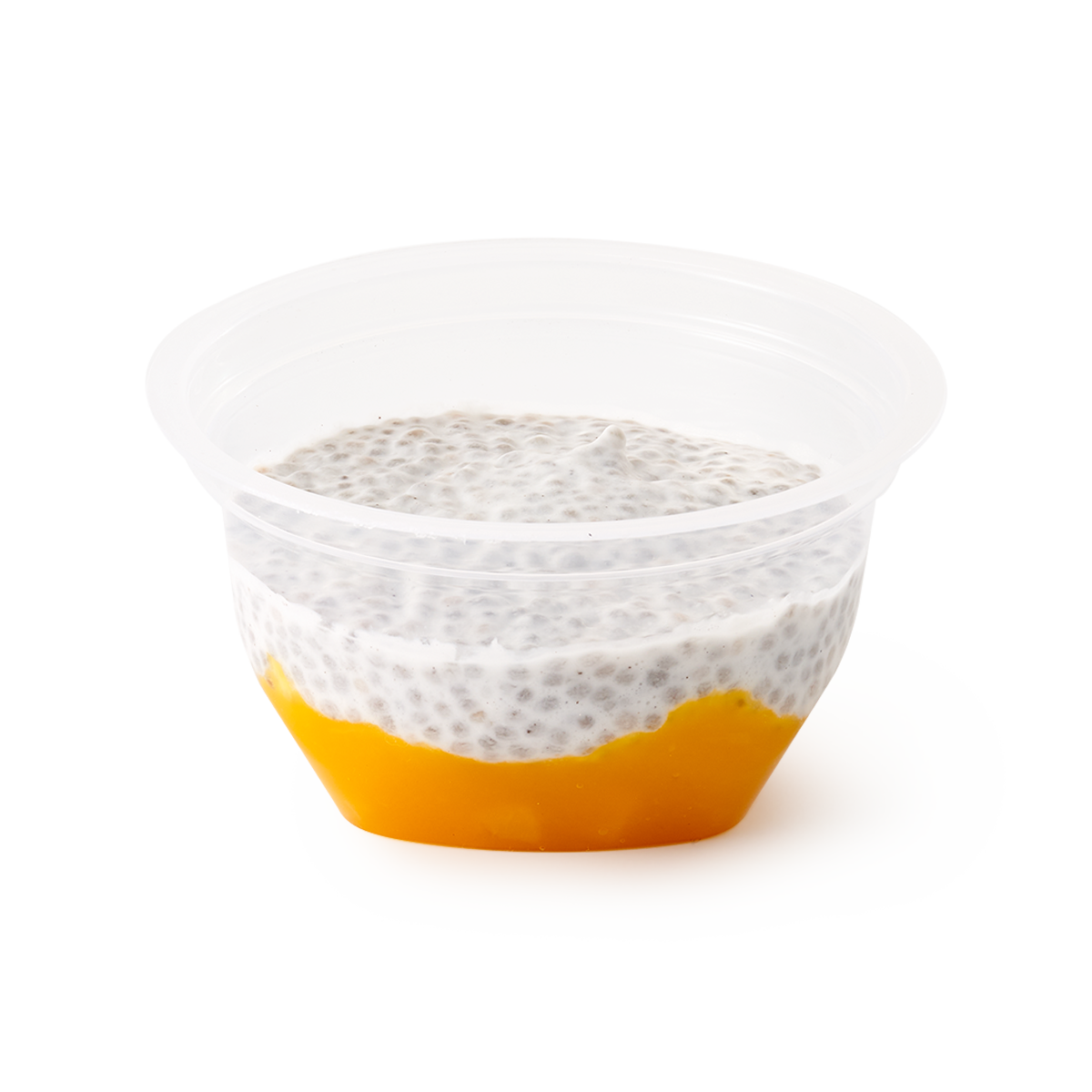 Десерт кокосовый, с семенами чиа, манго, маракуйей, 120 грамм