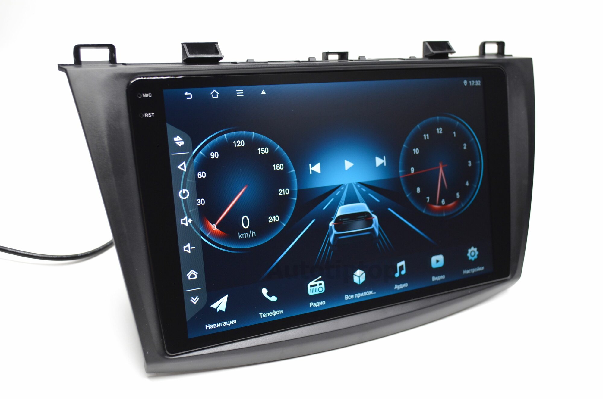Магнитола для Mazda 3 BL 2009-2013 4/64ГБ, QLED, Carplay, автозвук DSP, GPS Навигация, 9 дюймов