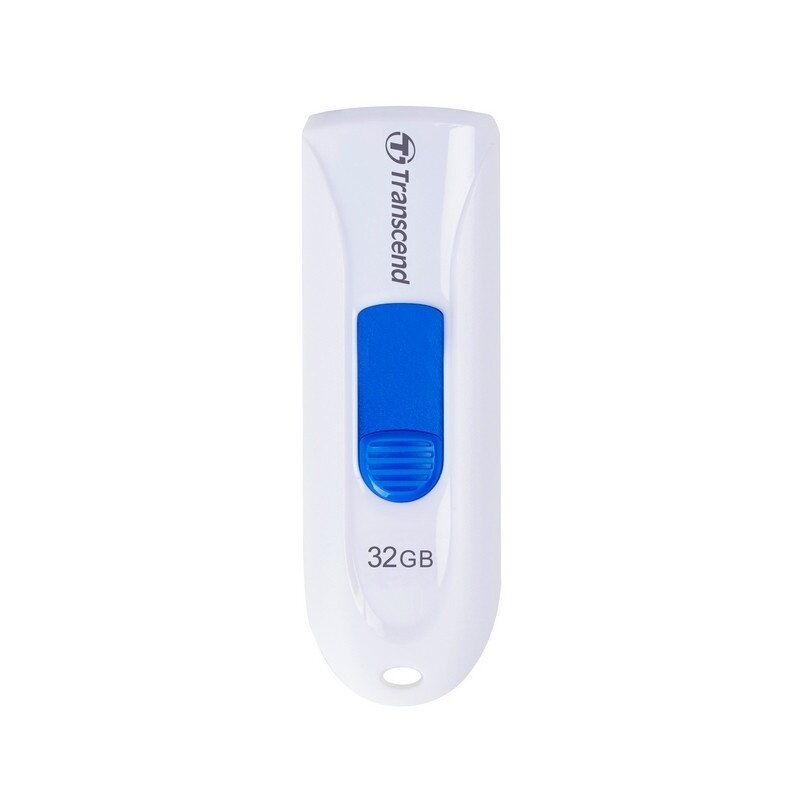 Флеш-карта Transcend JetFlash 790, 32 гб, USB 3,1 G1, бело-синяя (TS32GJF790W)