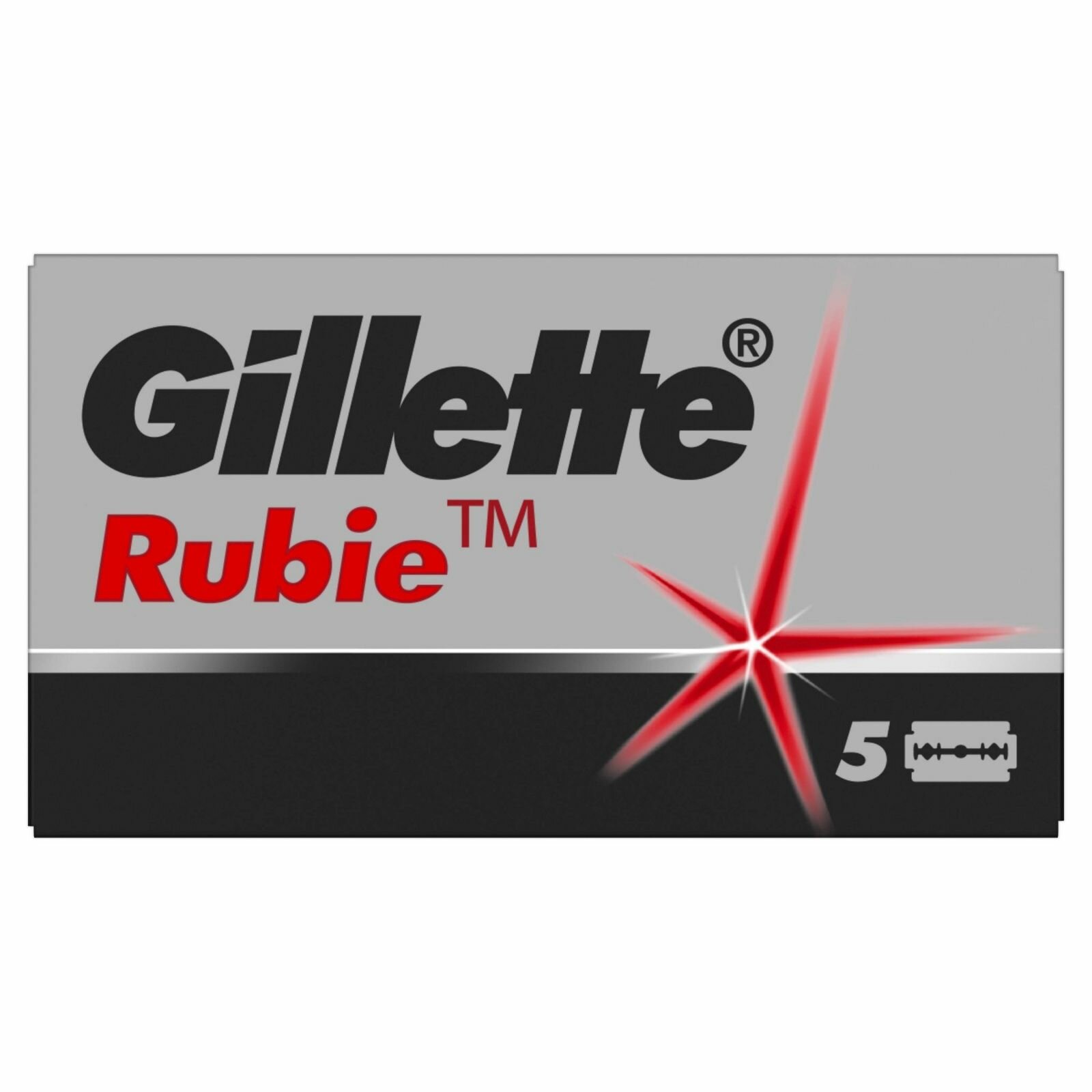 Лезвия для бритв Gillette Rubie Platinum plus, 5 шт
